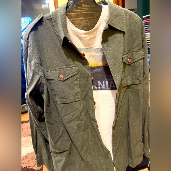 split | Shirts | Mens Vintage Split Button Up L | Poshmark